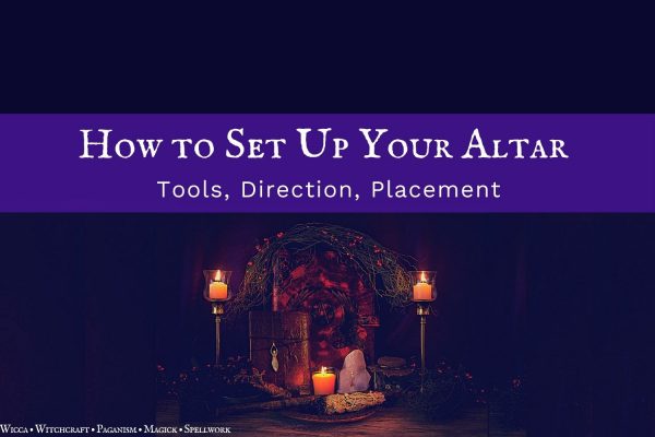 Basic Altar Setup: How To Set Up Your First Witch Altar · Wiccan Gathering