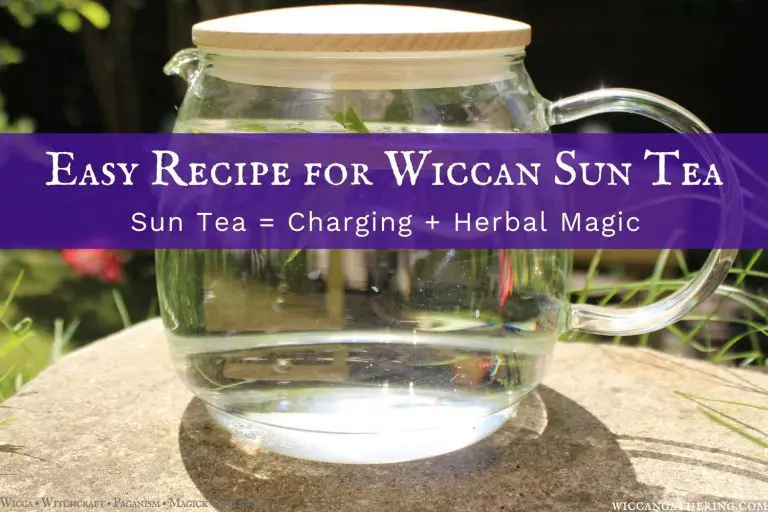 How To Make Wiccan Sun Tea (Easy Recipe!) · Wiccan Gathering